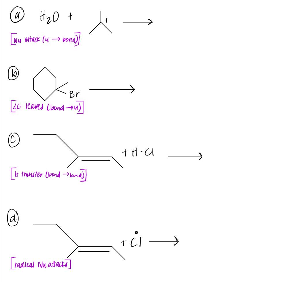 Solved Use a mechanistic approach to predict the product(s) | Chegg.com
