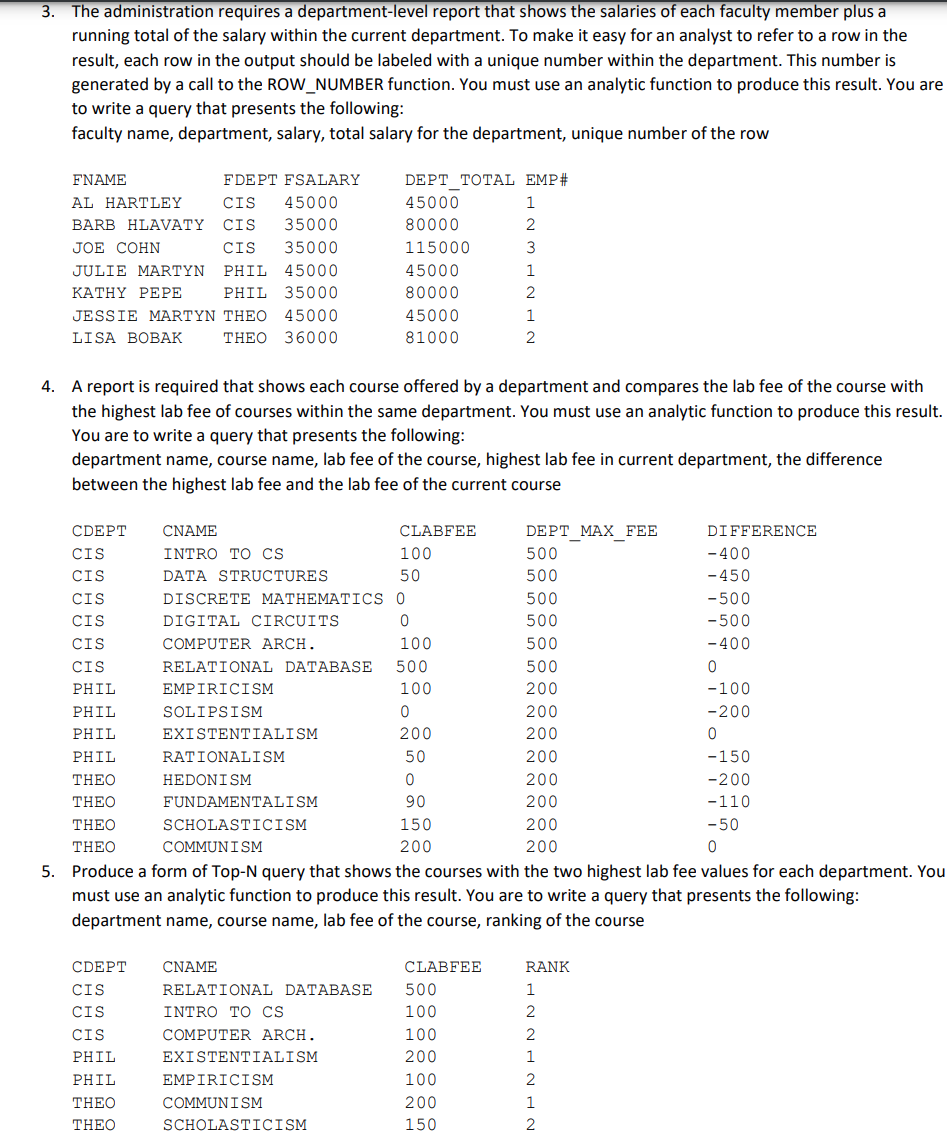 Solved Use this script to get the table and answer the | Chegg.com