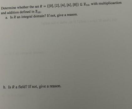 Solved Determine whether the set | Chegg.com