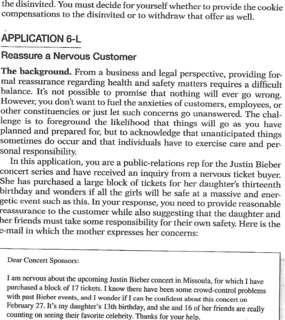 the disinvited. You must decide for yourself whether | Chegg.com