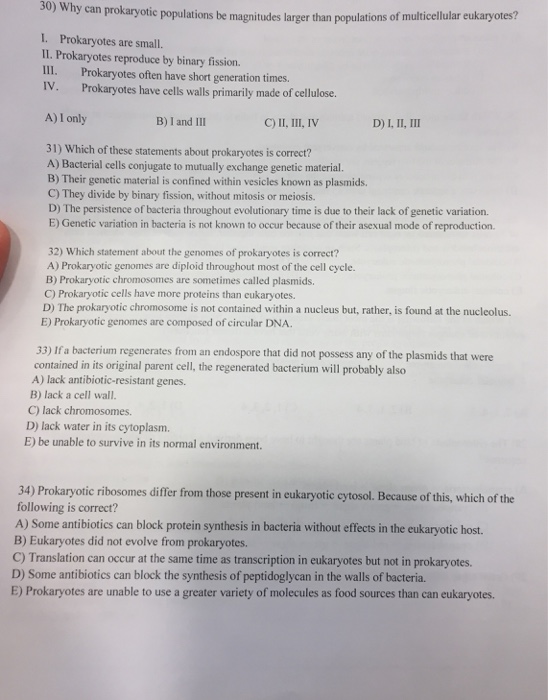 Solved Why can prokaryotic populations be magnitudes larger | Chegg.com Solved Why can prokaryotic populations be magnitudes larger | Chegg.com
