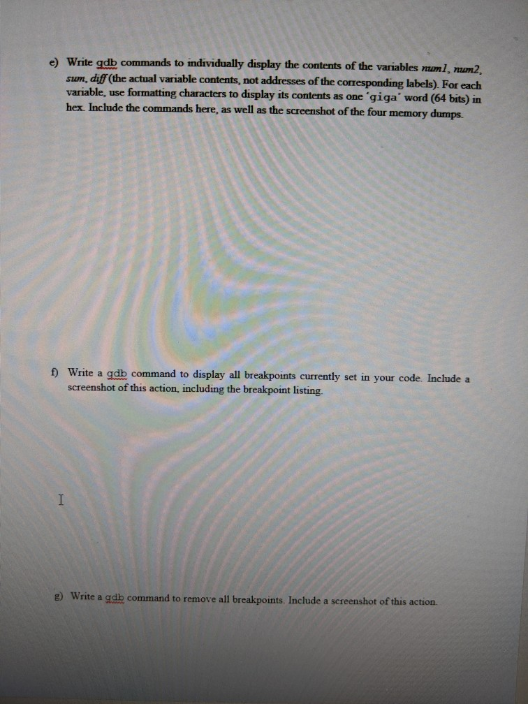 2 Given The Code Shell Below Do The Following Numl 0789