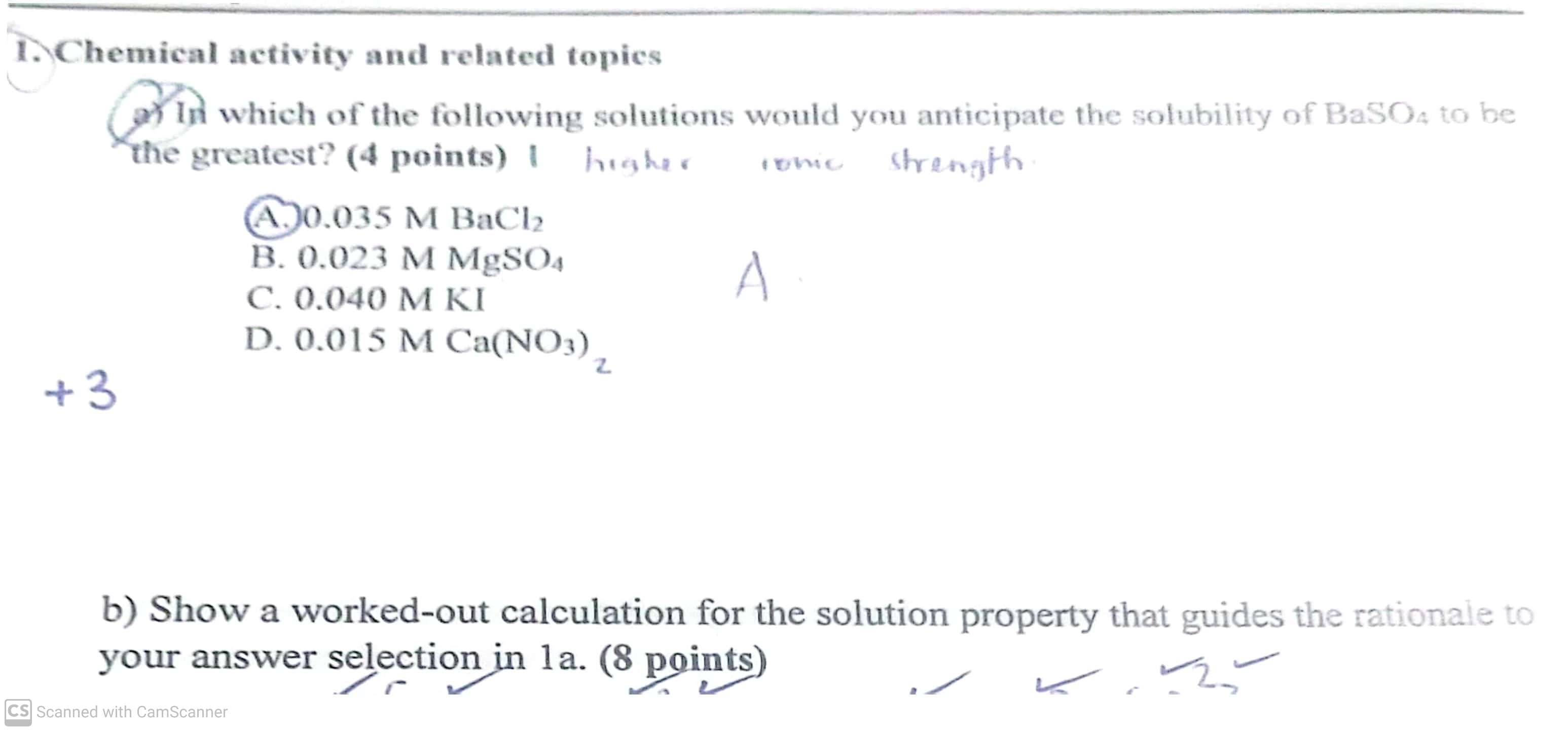 Solved b) ﻿Show a worked-out calculation for the solution | Chegg.com