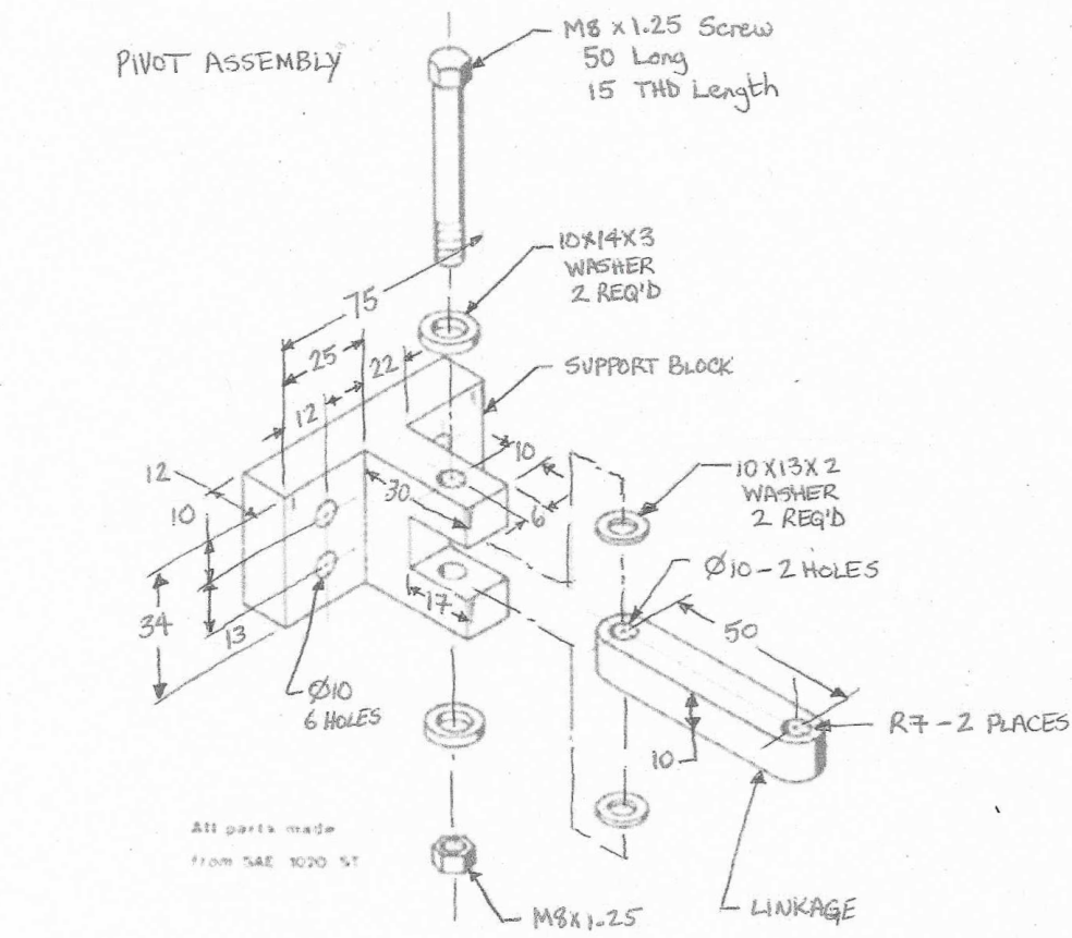 Draw or use AUTOCAD to create a sectioned assembly | Chegg.com