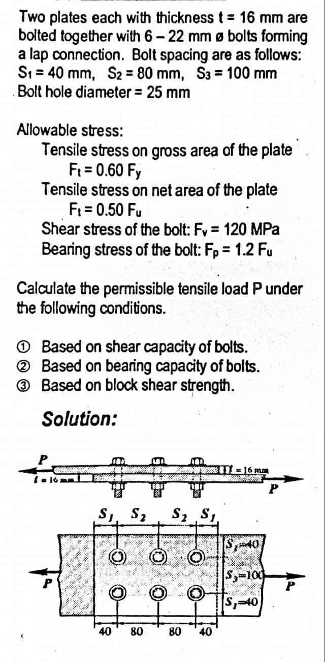 Solved Use nscp 2015 Use (ASD: Allowable Stress Design) | Chegg.com