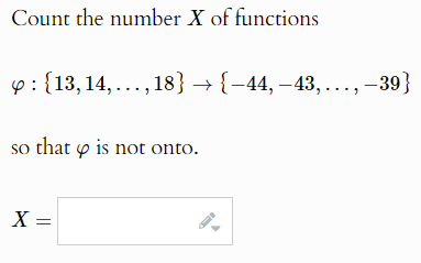 Solved Count the number x ﻿of | Chegg.com
