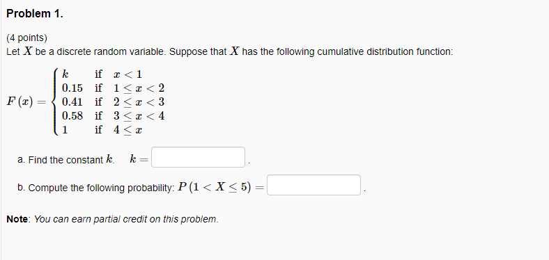 Solved Let XX be a discrete random variable. Suppose that XX | Chegg.com