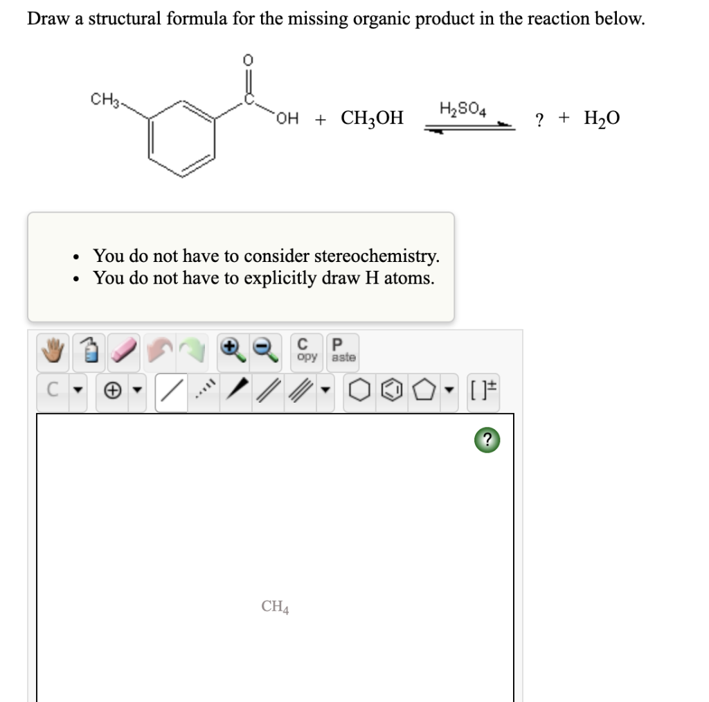 Solved Give the name of the missing organic reactant in the | Chegg.com