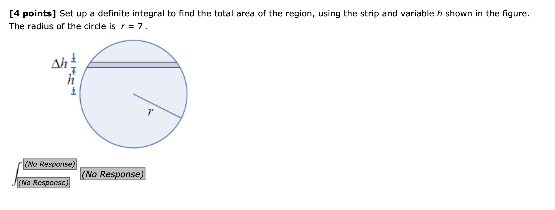 Solved Set up a definite integral to find the total area of | Chegg.com