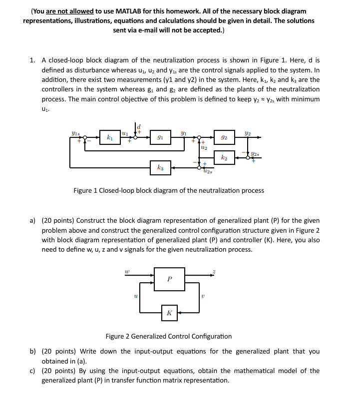 This is robust control problem. I need handwritten | Chegg.com