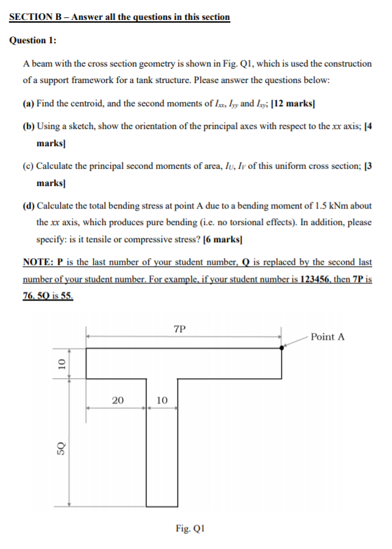 Solved SECTION B - Answer all the questions in this section | Chegg.com