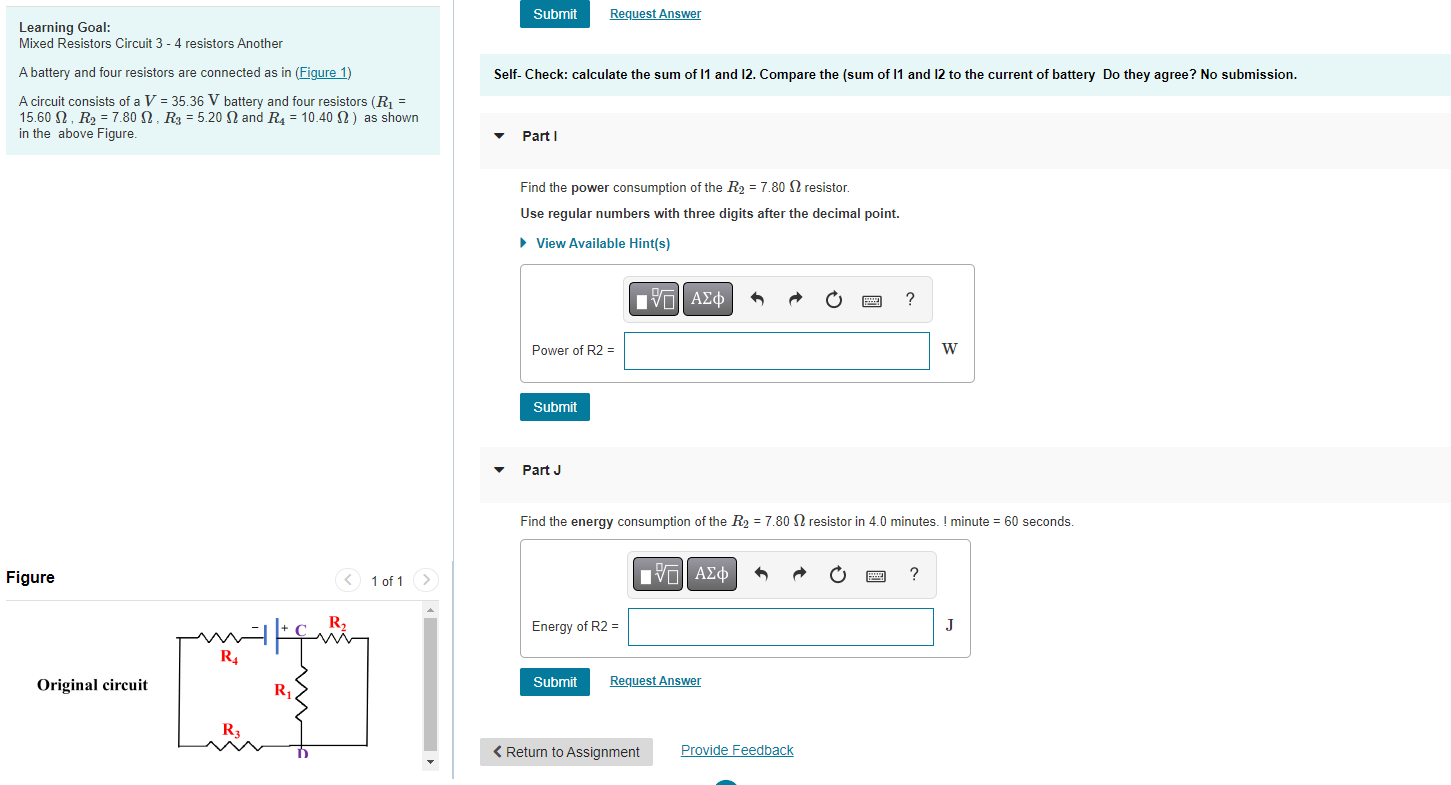 Solved Learning Goal: Mixed Resistors Circuit 3 - 4 | Chegg.com