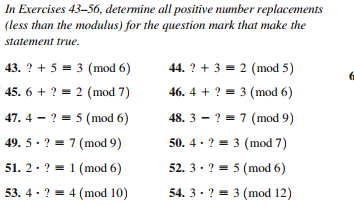 Solved In Exercises 43–56, determine all positive number | Chegg.com