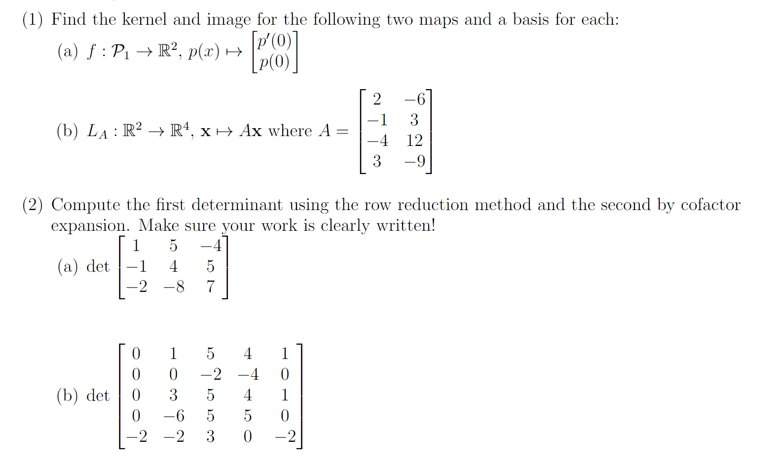 Solved linear algebra I would be happy if you add some | Chegg.com