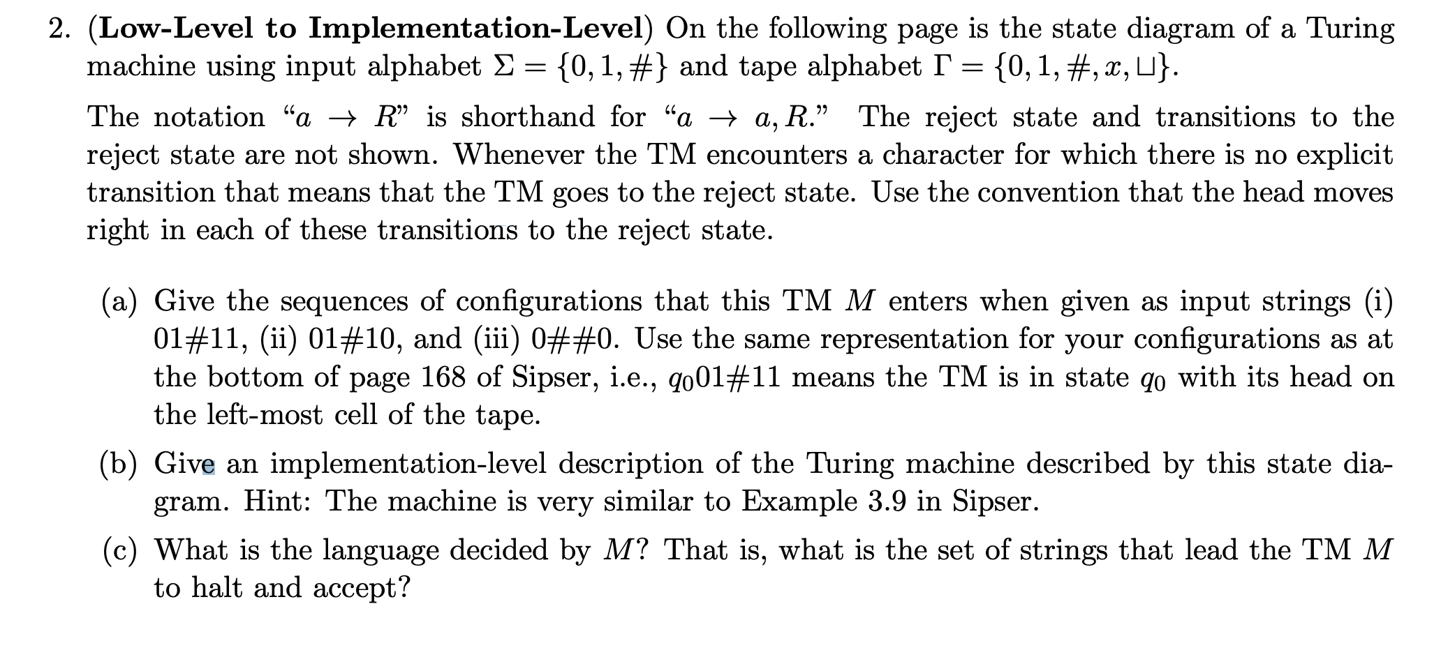 Solved 2. (Low-Level to Implementation-Level) On the | Chegg.com