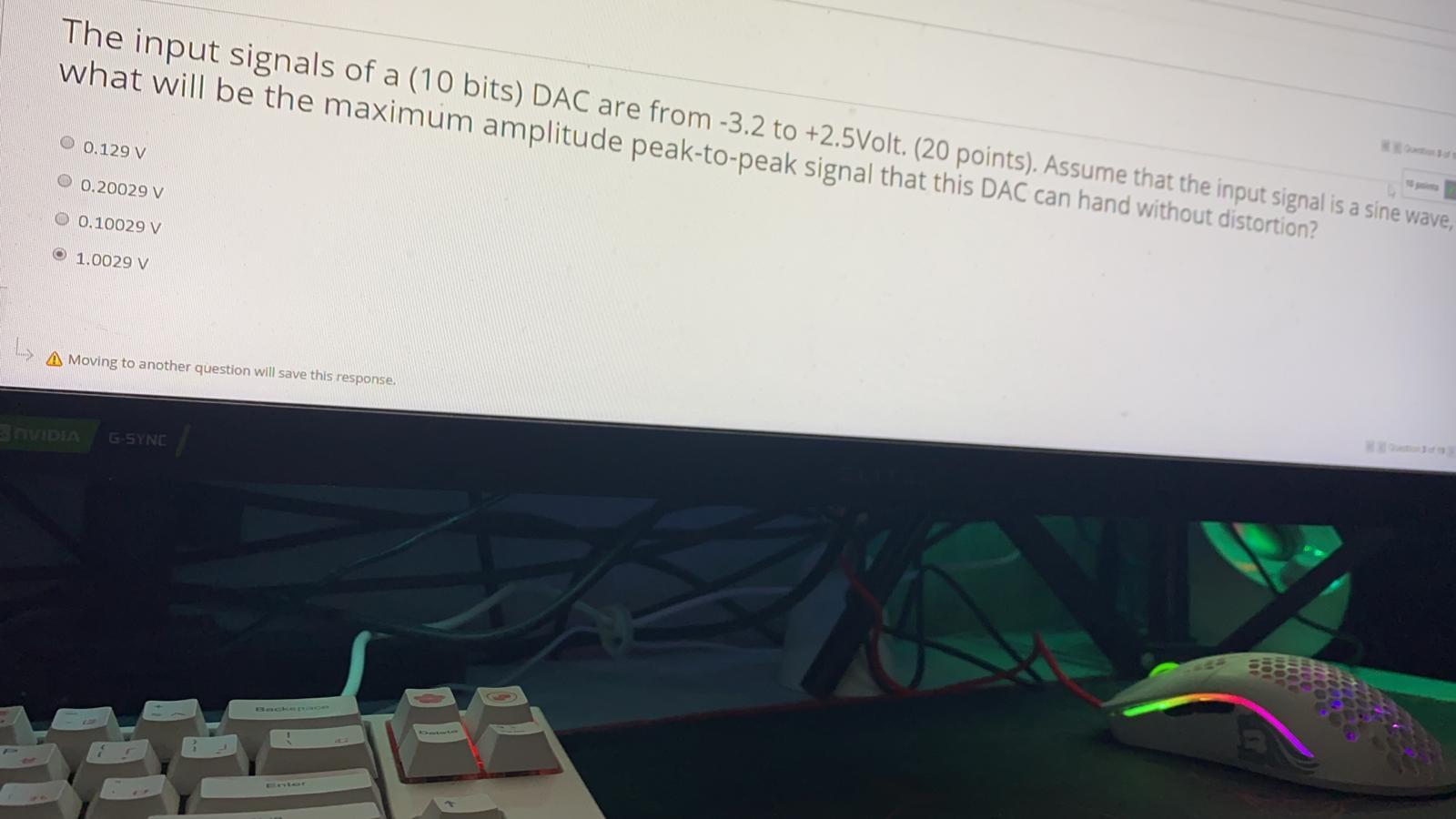 The Input Signals Of A 10 Bits Dac Are From 3 2 To