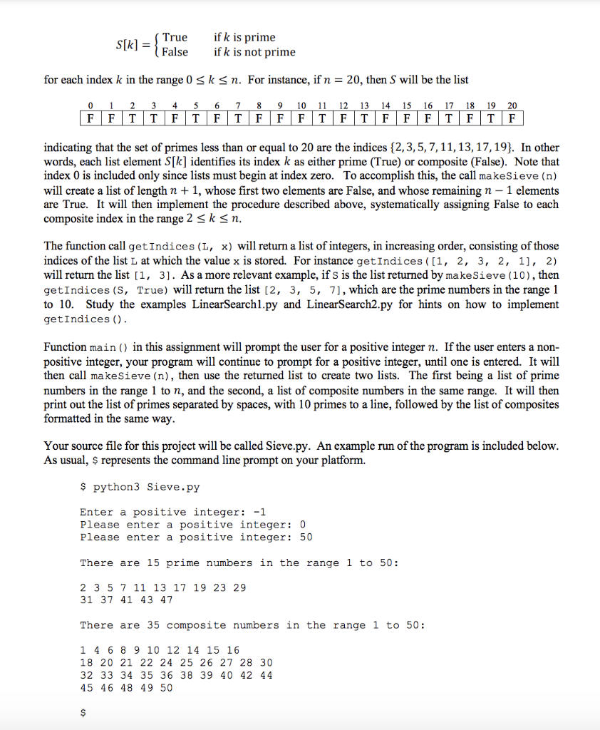 Solved In this assignment you will write a Python program | Chegg.com