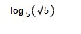 Solved log5(52) | Chegg.com