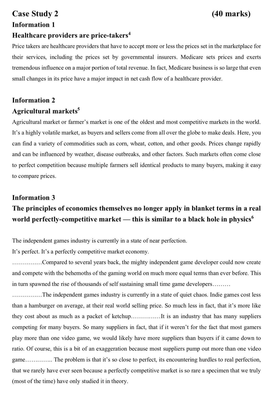Solved Case Study 2(40 ﻿marks)Information 1Healthcare | Chegg.com