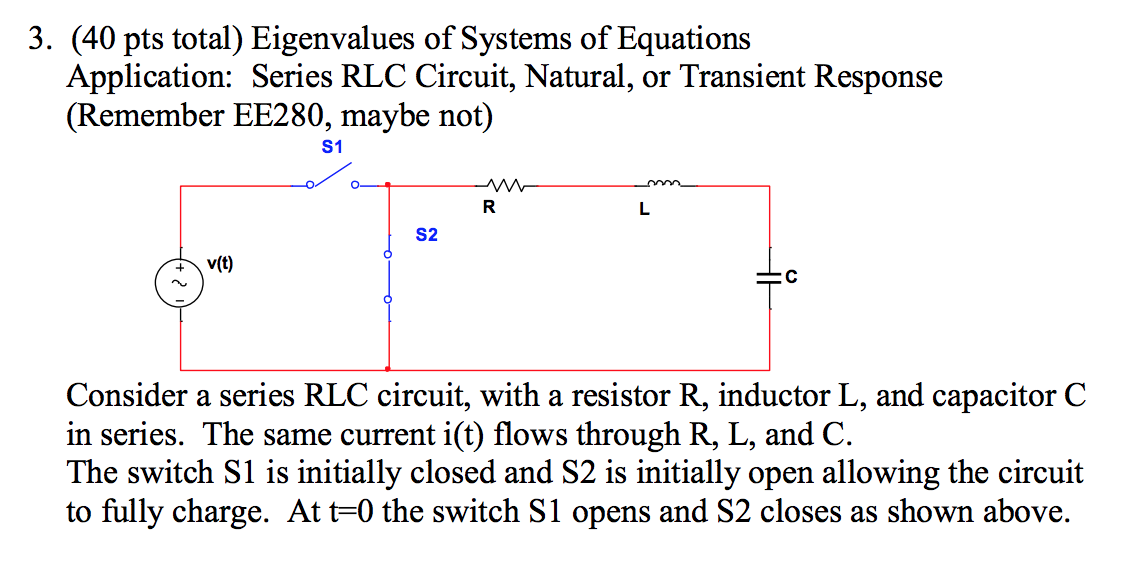 Solved 3. (40 pts total) Eigenvalues of Systems of Equations | Chegg.com
