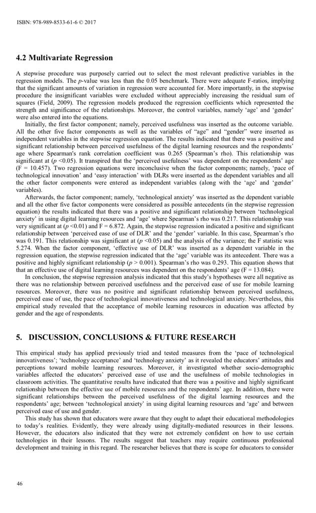 Solved In the below Article, describe the multivariate | Chegg.com