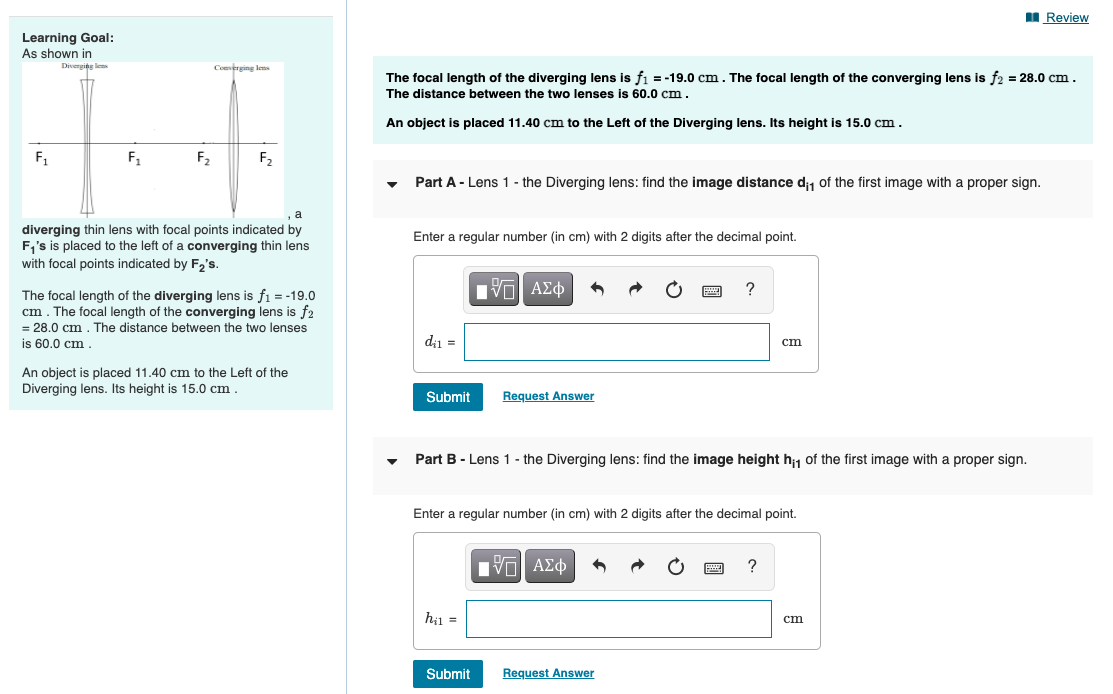 Solved Review Learning Goal: As shown in Diverging a | Chegg.com
