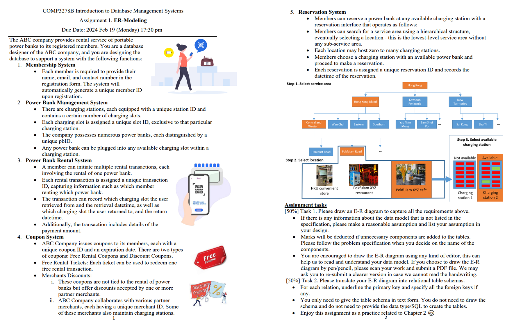 Solved COMP3278B Introduction to Database Management | Chegg.com