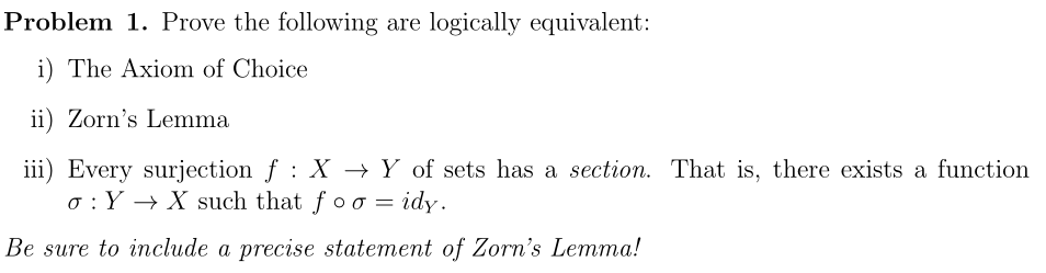 Solved Problem 1. Prove the following are logically | Chegg.com