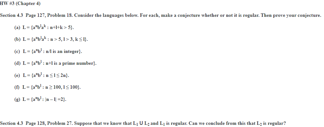 Solved Section 4.3 Page 127, Problem 18. Consider the | Chegg.com