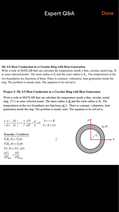 Solved Heat transfer question. | Chegg.com