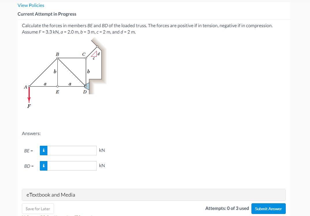 Solved View Policies Current Attempt in Progress Calculate | Chegg.com