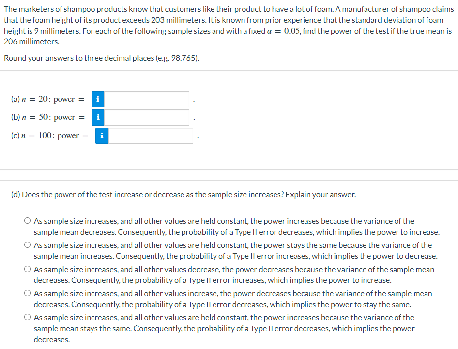 Solved The marketers of shampoo products know that customers | Chegg.com