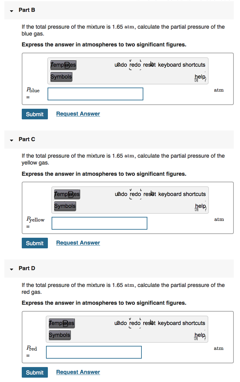 Solved The drawing below represents a mixture of three | Chegg.com