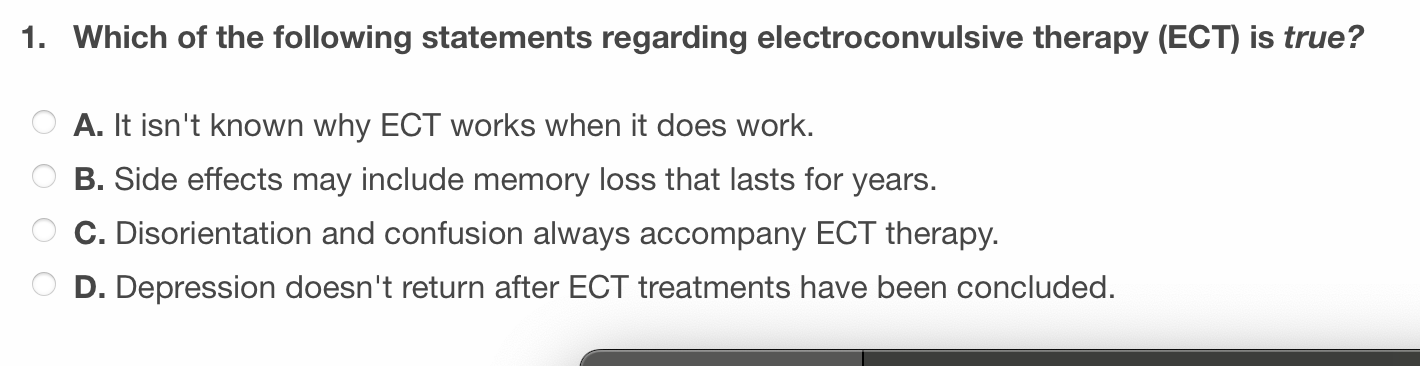 Solved Which of the following statements regarding | Chegg.com