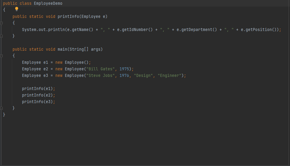 Solved Filename Size File to run Delete EmployeeDemo.java o | Chegg.com