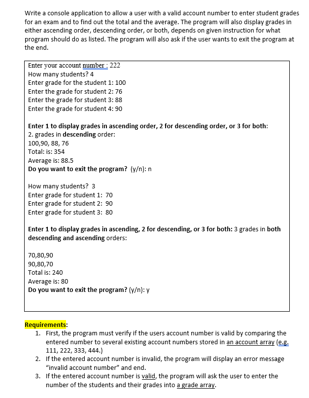 Solved Please solve in C sharp. Make the namespace of the | Chegg.com