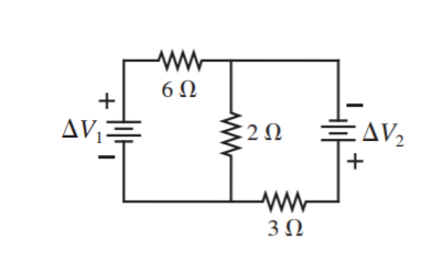 Solved Suppose that \Delta V_1=2 V and \Delta V_2=8 V in | Chegg.com