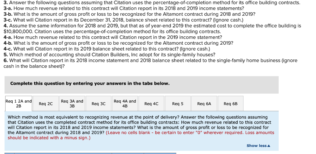 Solved Citation Builders, Inc., builds office buildings and | Chegg.com