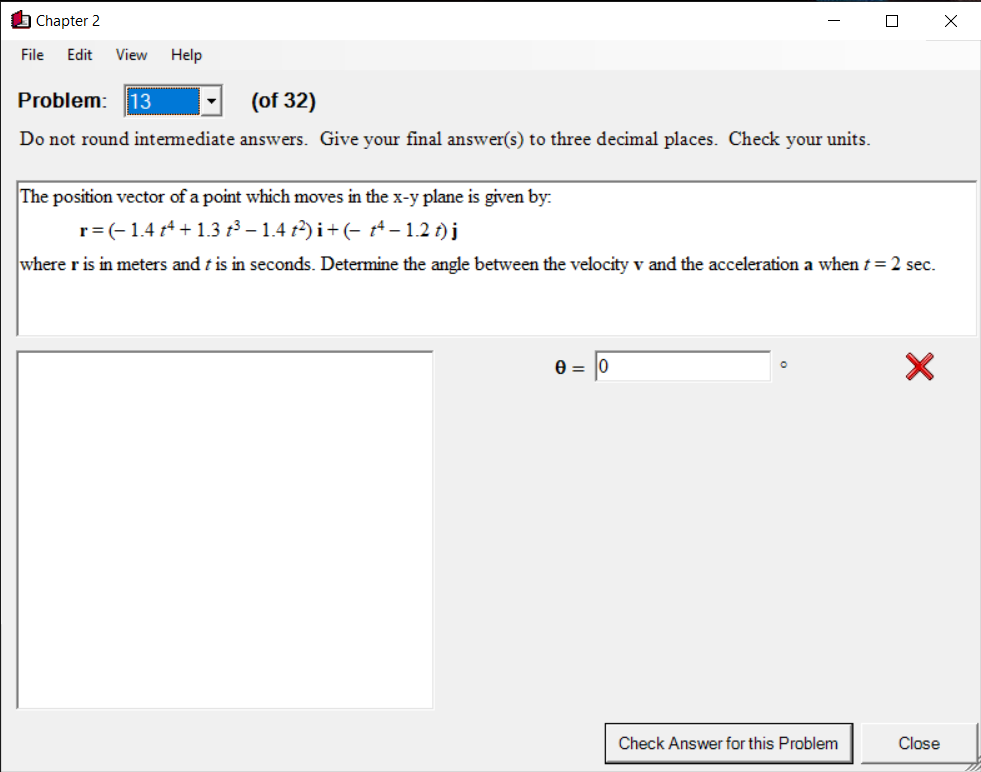 Solved Chapter 2 - x File Edit View Help Problem: 13 (of 32) | Chegg.com