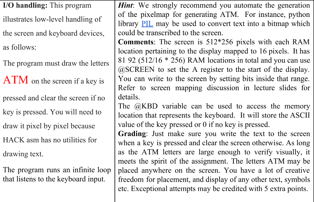 I/O handling: This program Hint: We strongly | Chegg.com