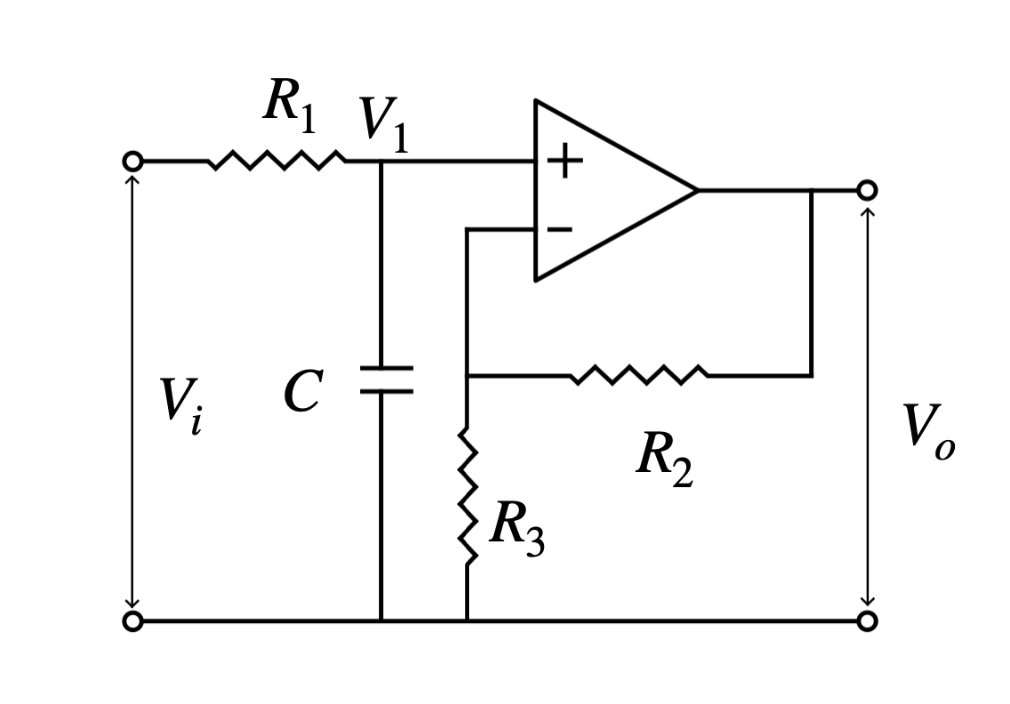 Solved R1 V1 V; C = R2 V. R3 | Chegg.com
