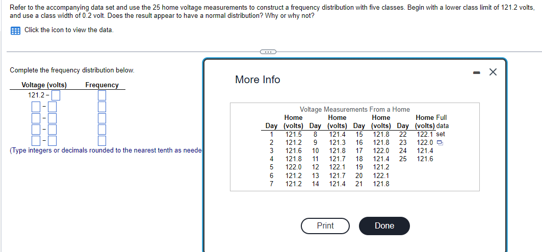Solved Refer to the accompanying data set and use the 30 | Chegg.com