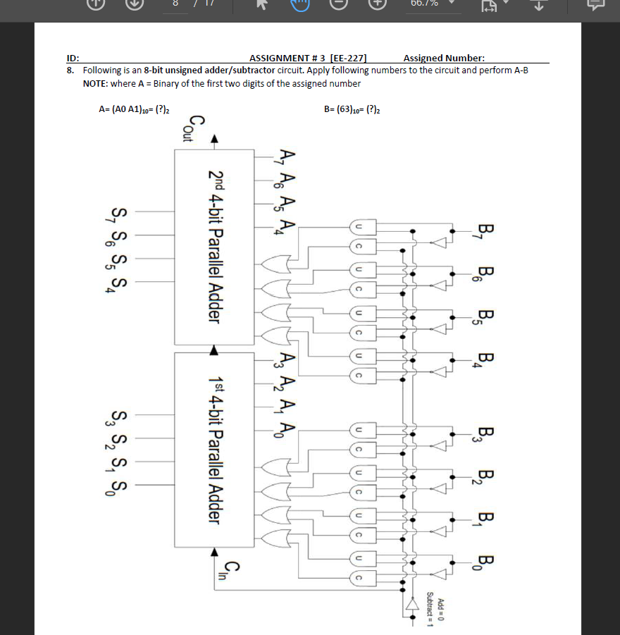 Solved A0 = 8 , A1 = 7 , A2 = 6 , A3 = | Chegg.com