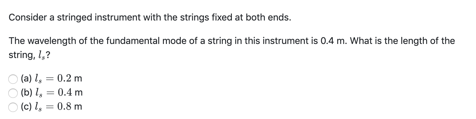 Solved Consider a stringed instrument with the strings fixed | Chegg.com