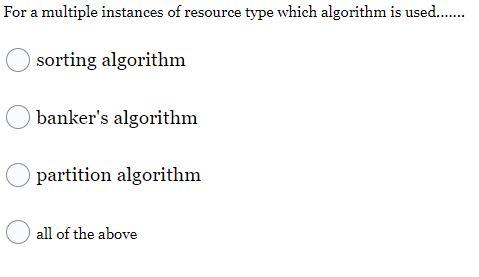 Solved Round Robin scheduling is most suitable for....... | Chegg.com
