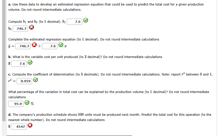 Solved in important application of regression analysis in | Chegg.com