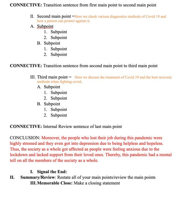 please help me out with the sub-points. This is for | Chegg.com