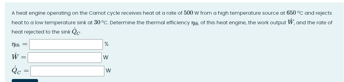 Solved A heat engine operating on the Carnot cycle receives | Chegg.com