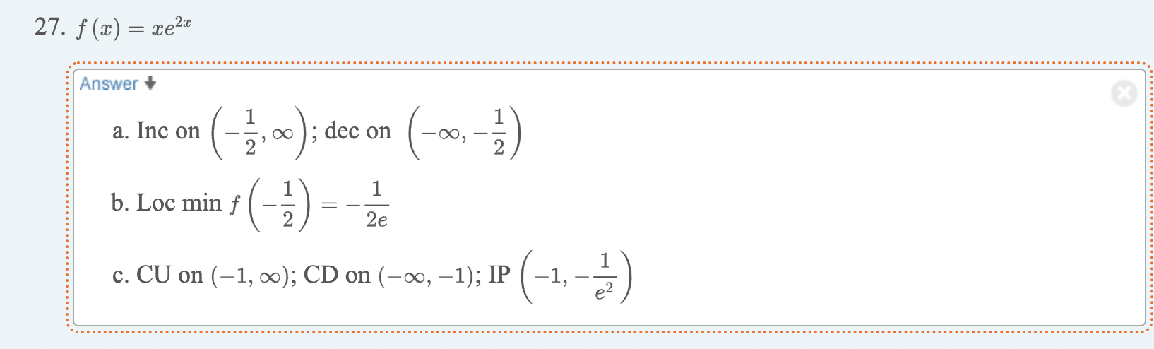 Solved 23,24,25,26,27, and 28 a. Find the intervals on which | Chegg.com