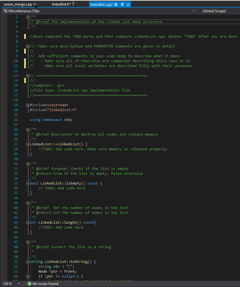 Solved You must have a working LinkedList data structure. We | Chegg.com
